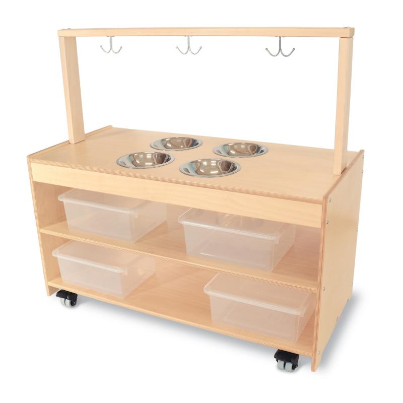 Mobile Sensory Play Kitchen | Whitney Brothers