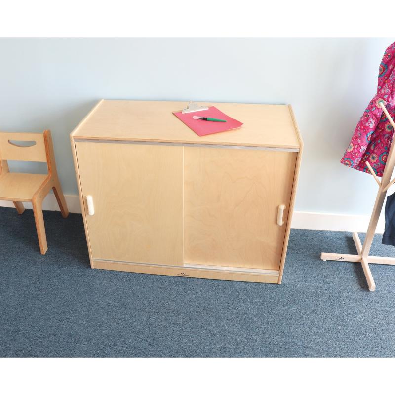 Sliding Doors Storage Cabinet | Whitney Brothers