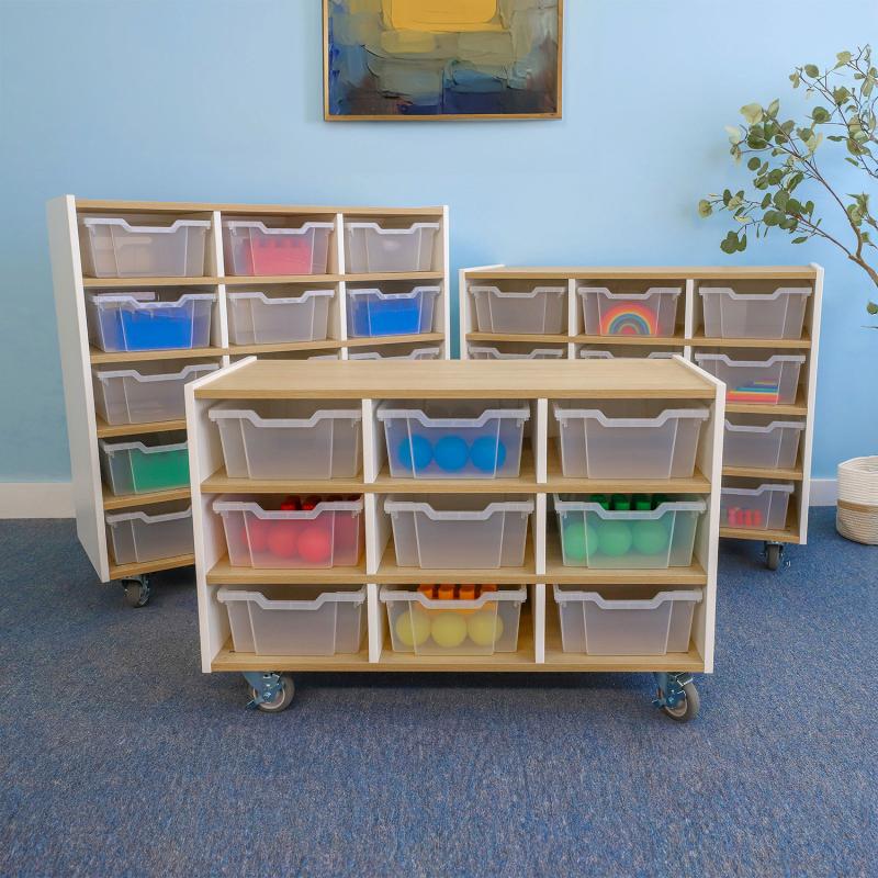 elevatED™ 15 Tray Mobile Storage Cabinet | Whitney Brothers