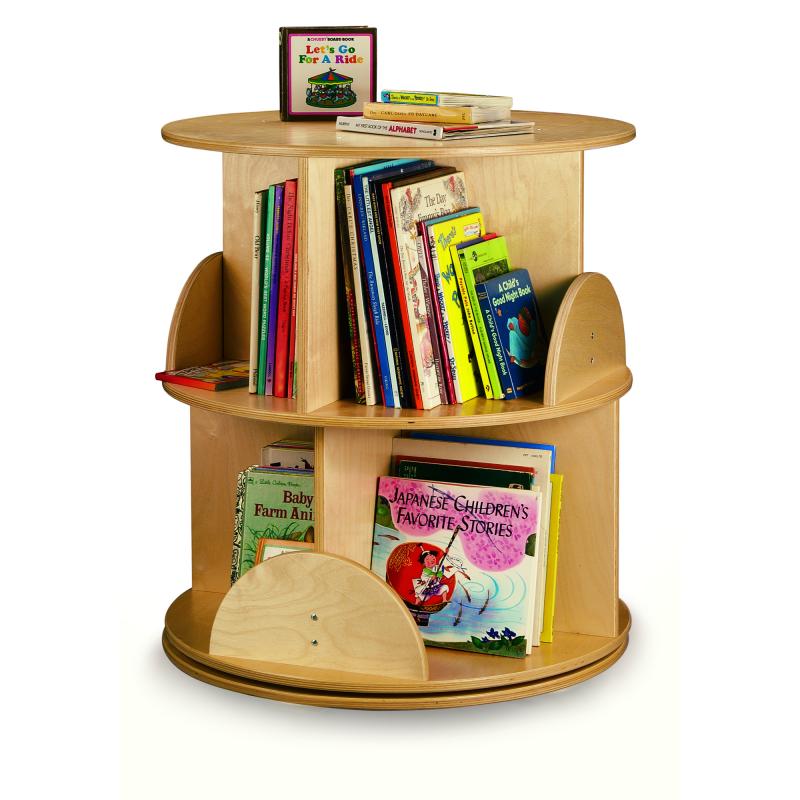 Two Level Book Carousel | Whitney Brothers
