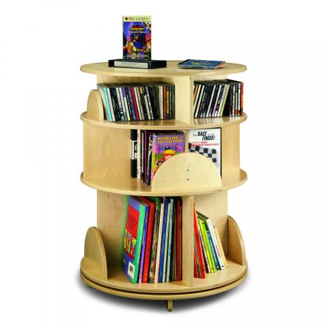 Two Level Book Carousel | Whitney Brothers